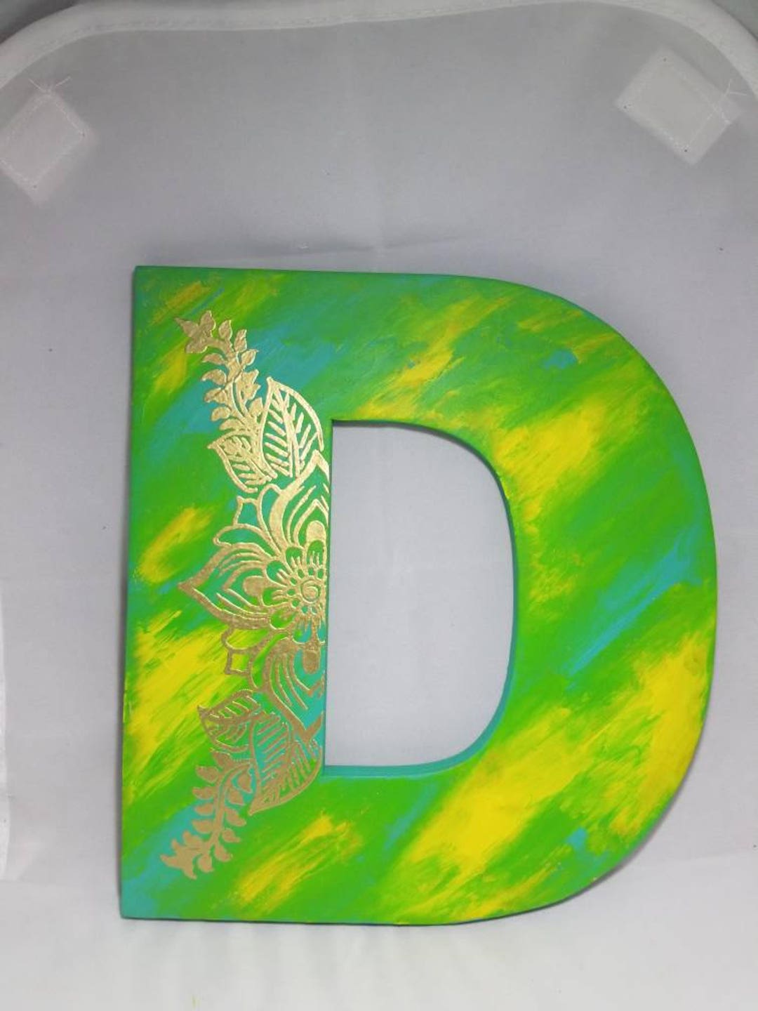 Bohemian Letter D - Etsy
