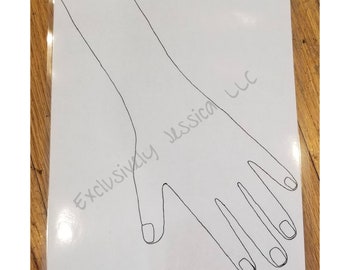 Henna Practice Hand - Etsy