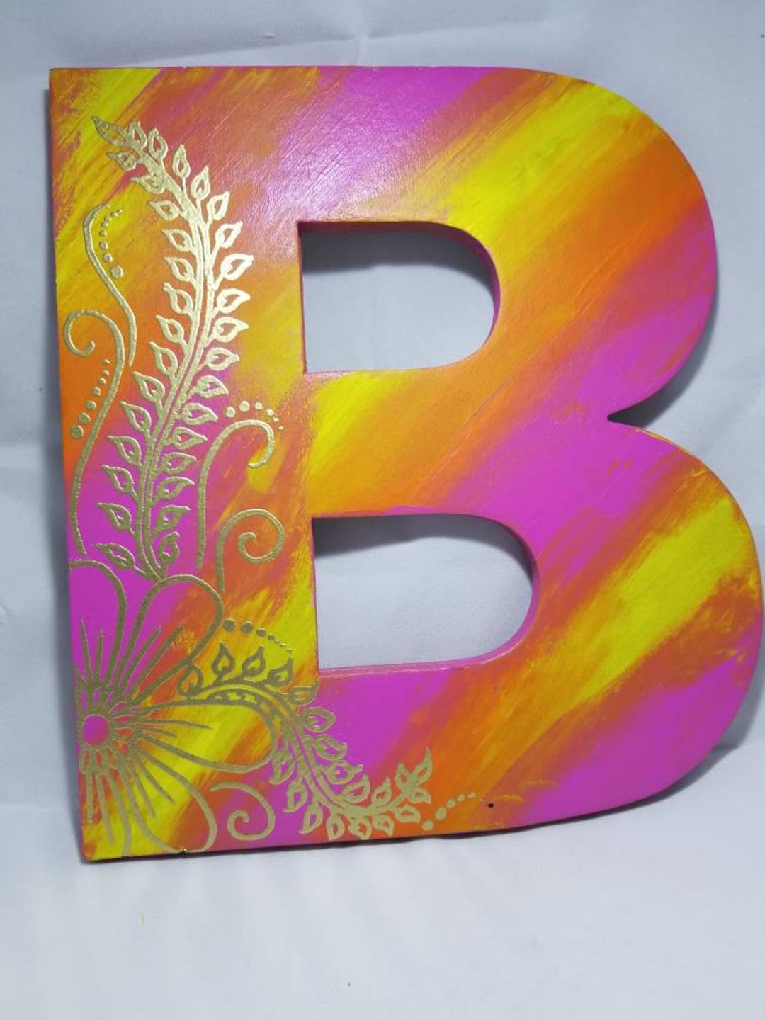 Bohemian Style Letter B - Etsy