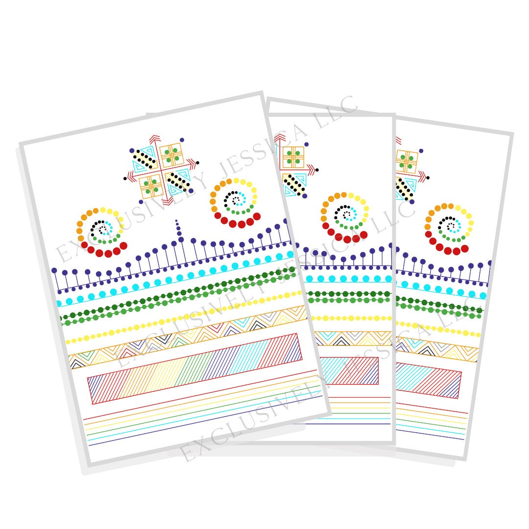 Henna Basics Practice Sheet - Etsy