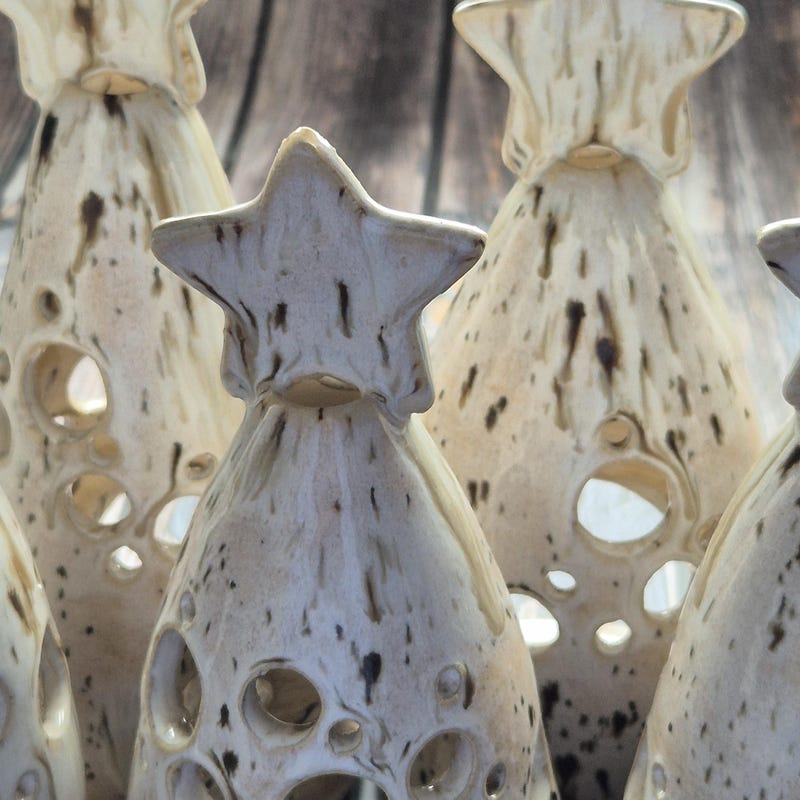 Ceramic Luminary - Etsy