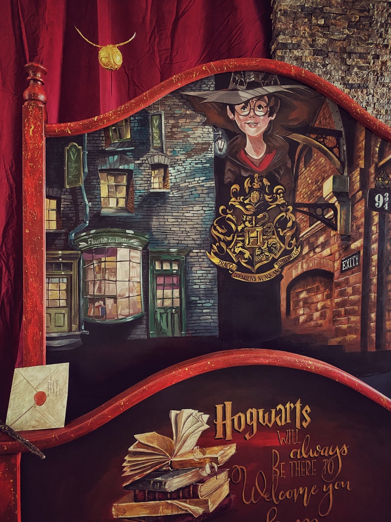 Harry Potter Bed Etsy 4165
