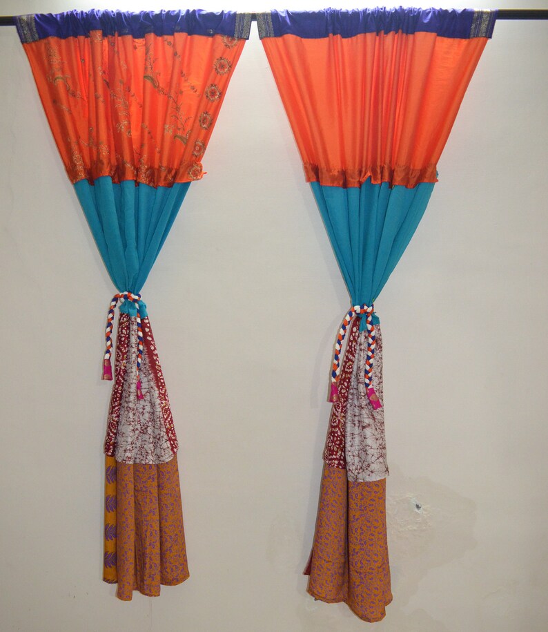 GIFT Indian curtain window curtain BOHEMIAN curtain hippy | Etsy
