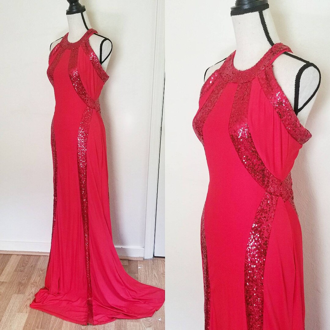 1970s Jessica Rabbit Floor Length Gown || Small - Etsy
