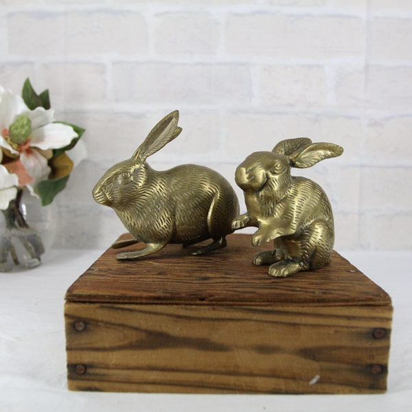 Brass Rabbit - Etsy