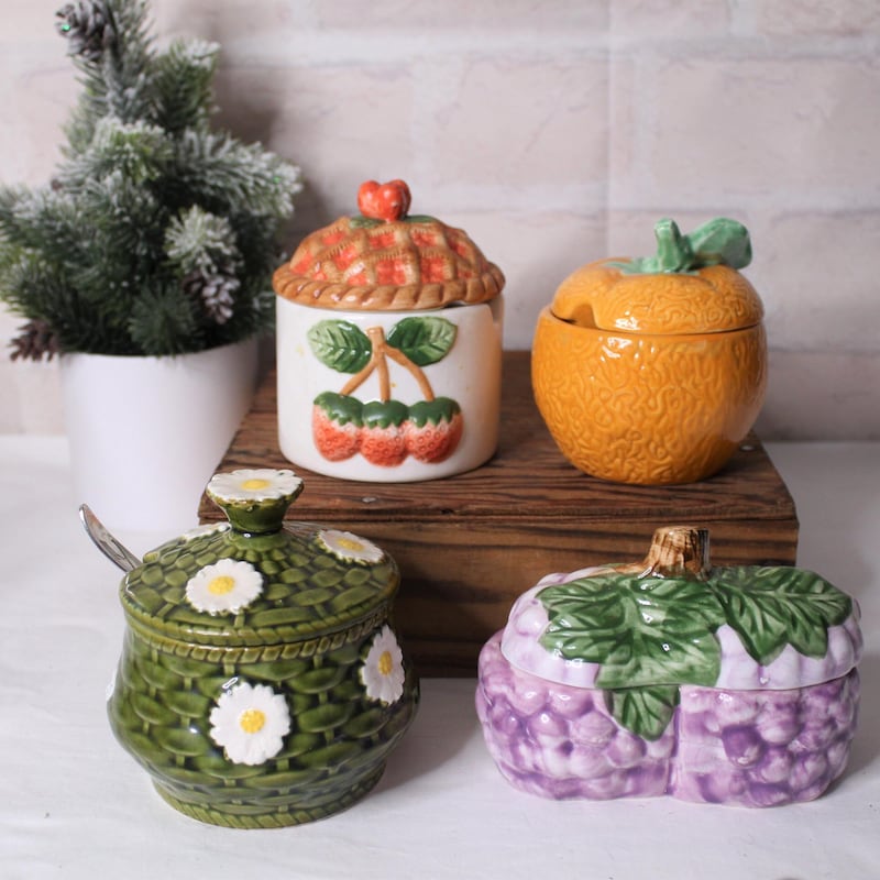 Vintage Jam Jar - Etsy