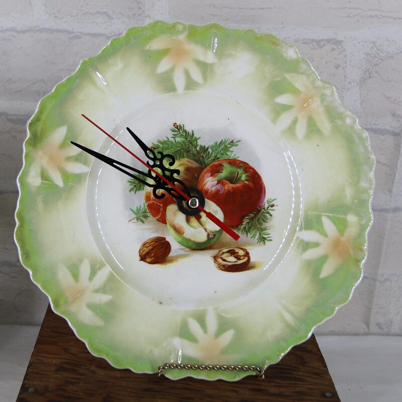 Plate Wall Clock - Etsy