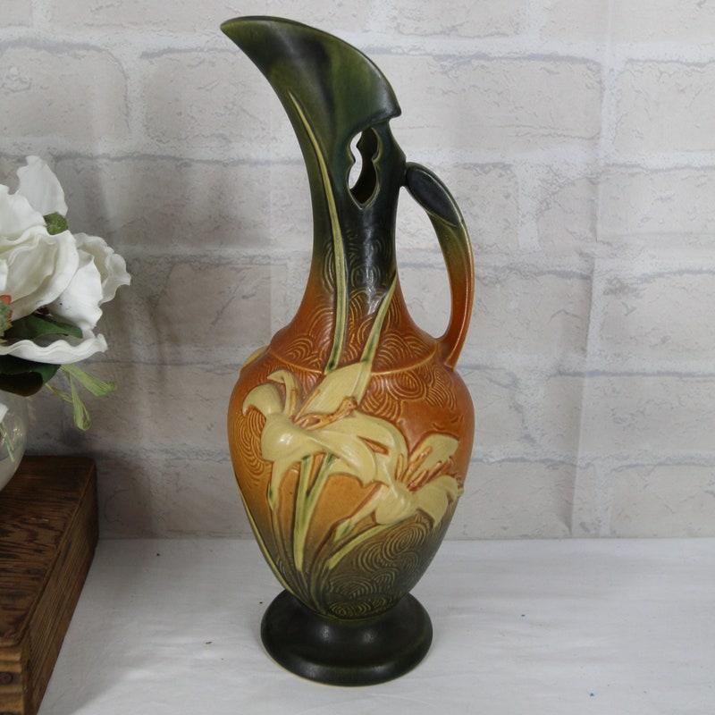 1940s Pottery Vase - Etsy