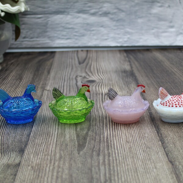 Glass Hen - Etsy