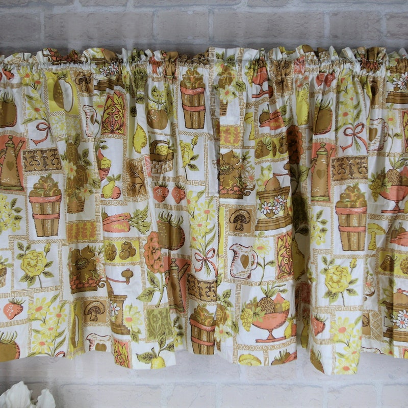 1970s Curtains - Etsy