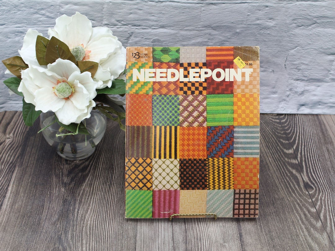 1978 NEEDLEPOINT PATTERN BOOK Needle Craft Instruction Book - Etsy
