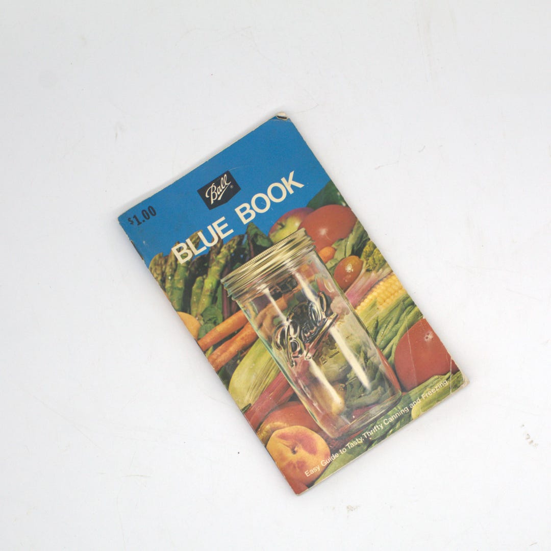Vintage 1974 Ball Blue Canning Book: Home Preservation Guide - Etsy