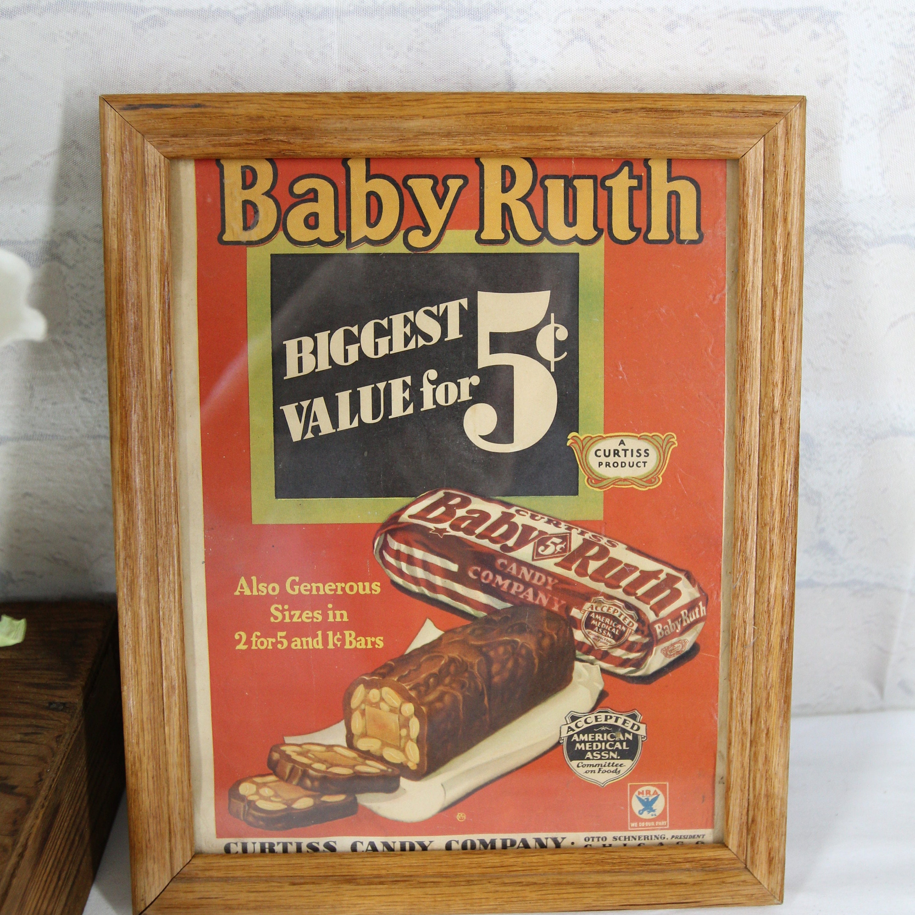 VINTAGE CANDY BAR Advertisement 1970's Baby Ruth Bar - Etsy