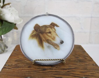 Mosser Clear Glass Collie 5 Inches Tall Weighs 13 Ounces - Etsy
