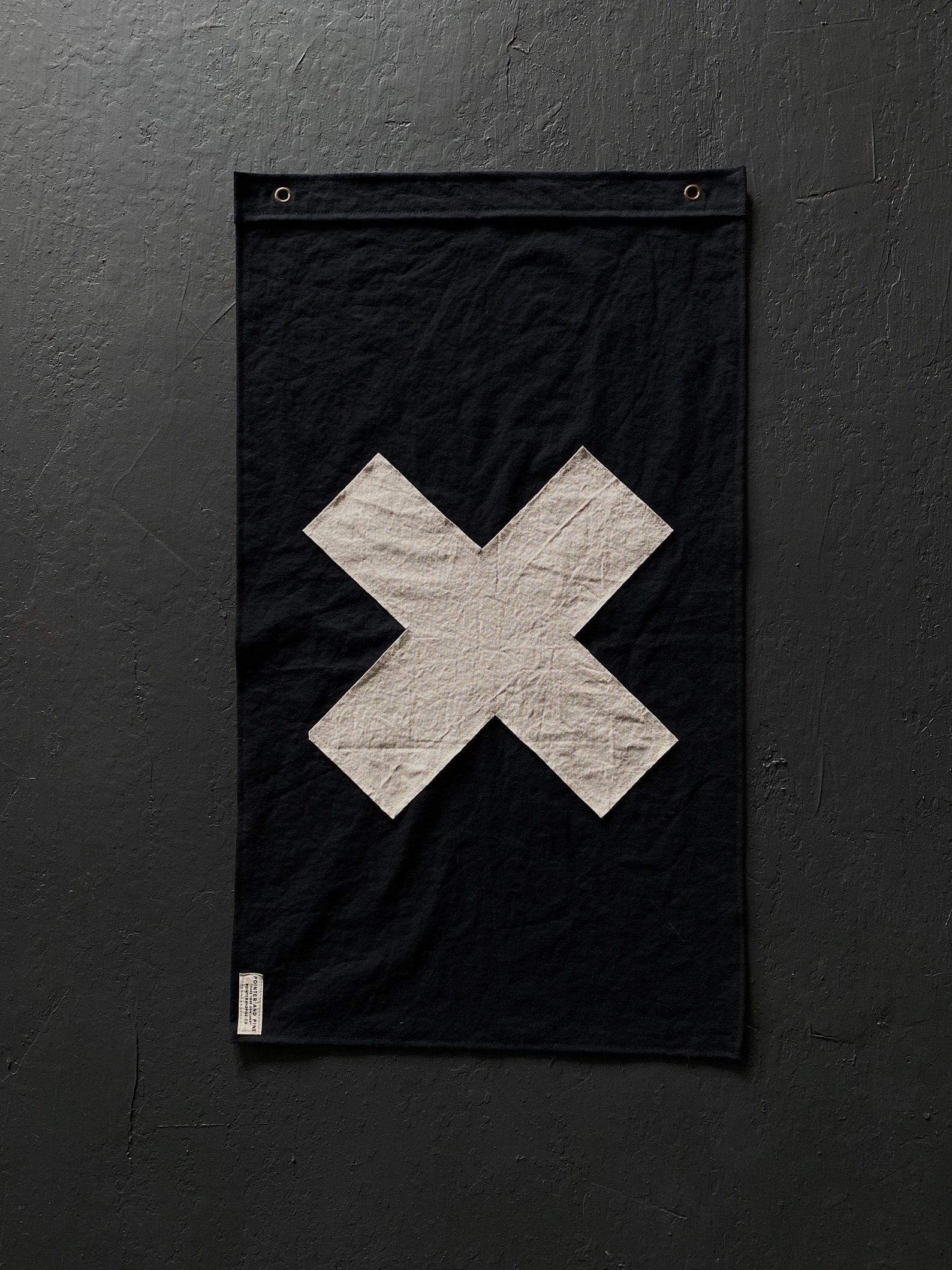 Black X Flag - Etsy