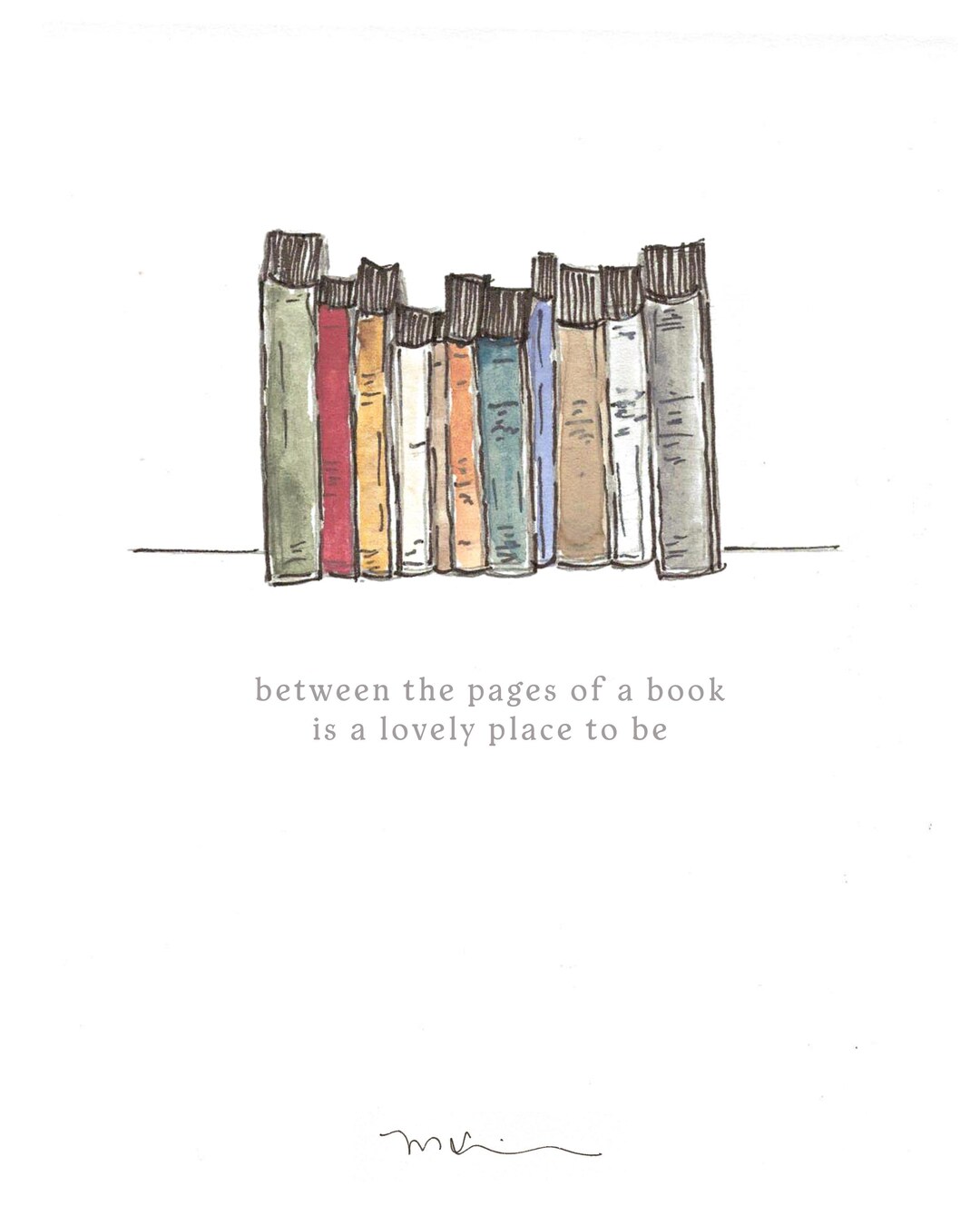 Lovely Place to Be - Book Art - DIGITAL DOWNLOAD - Etsy