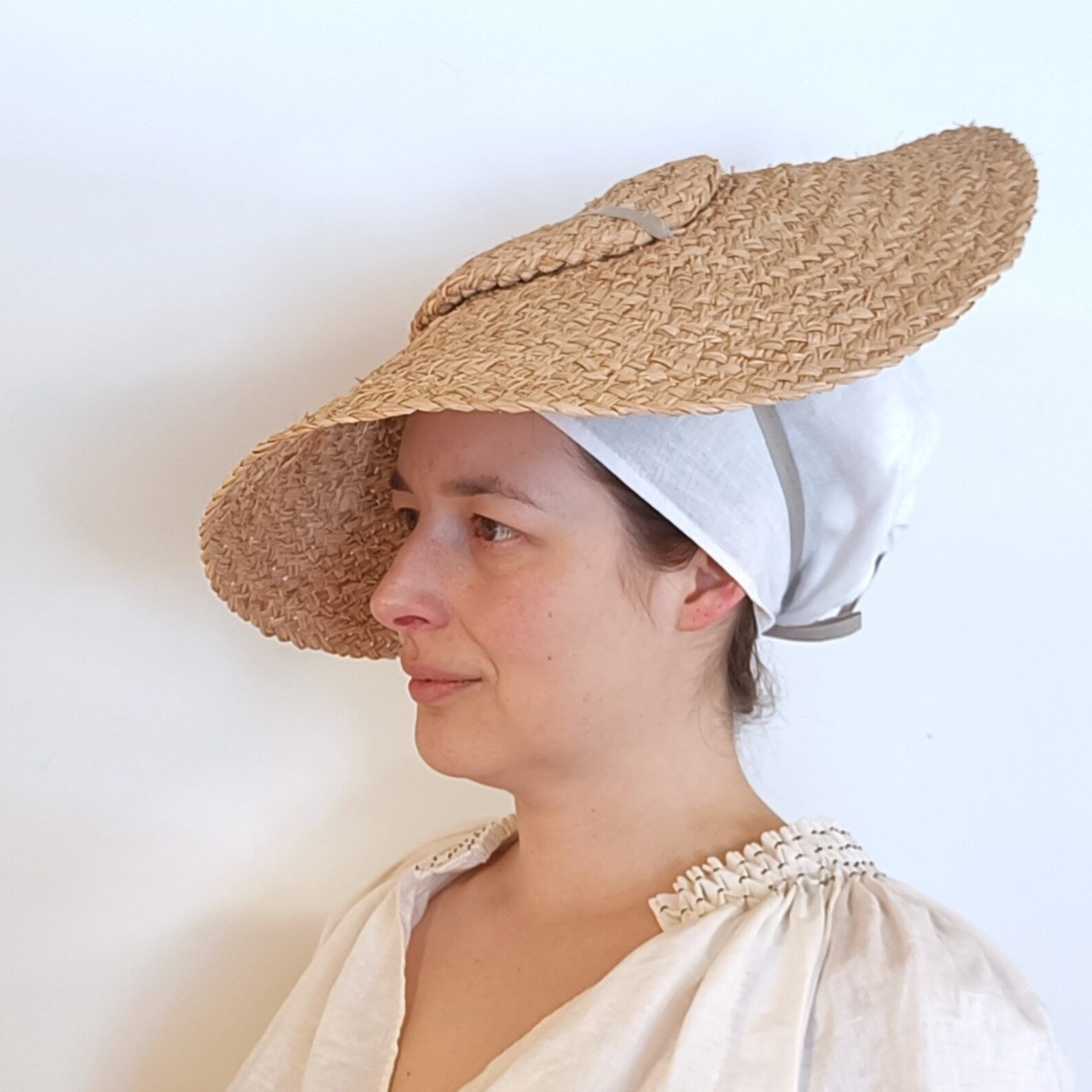 Medieval Straw Hat, 16th C Straw Hat, Trossfrau Hat - Etsy