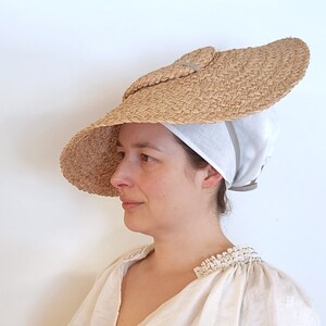 Medieval Straw Hat, 16th C Straw Hat, Trossfrau Hat - Etsy