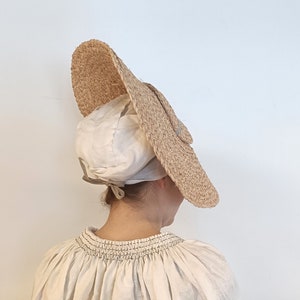 Medieval Straw Hat, 16th C Straw Hat, Trossfrau Hat - Etsy