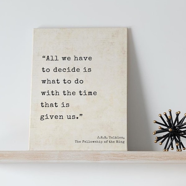 Tolkien Wall Art - Etsy