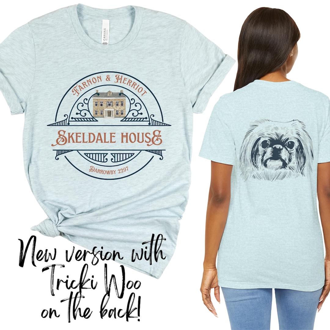 All Creatures Great and Small T-shirt, Two Sided Skeldale House on ...