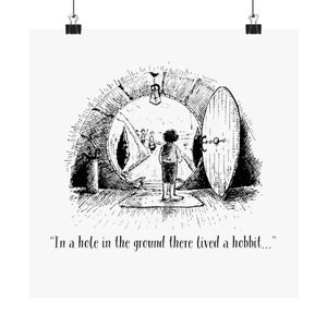 Lord of the Rings Wall Art, Classroom Art, LOTR Art, Cute Nursery Art ...