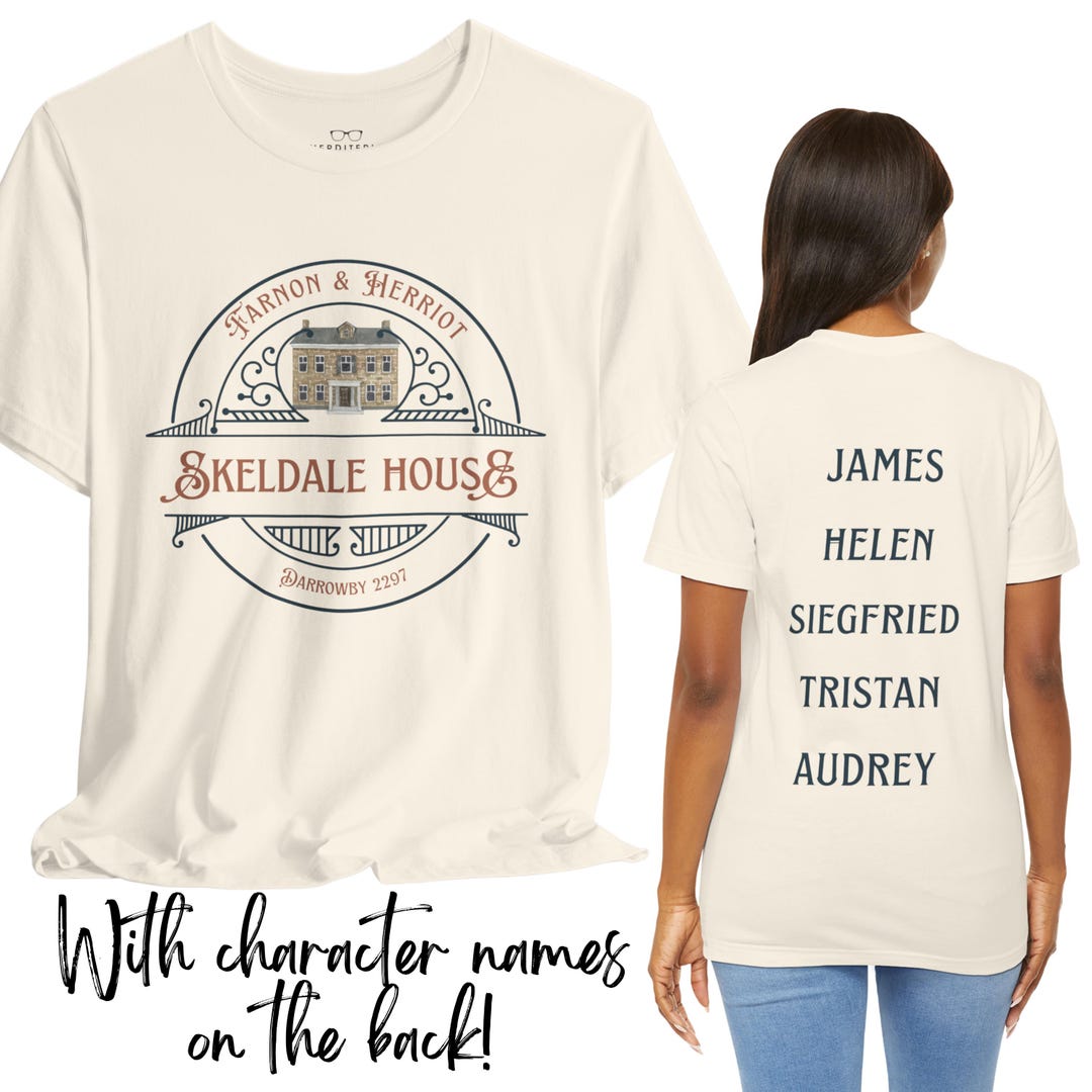 All Creatures Great and Small, Skeldale House T-shirt With Character ...