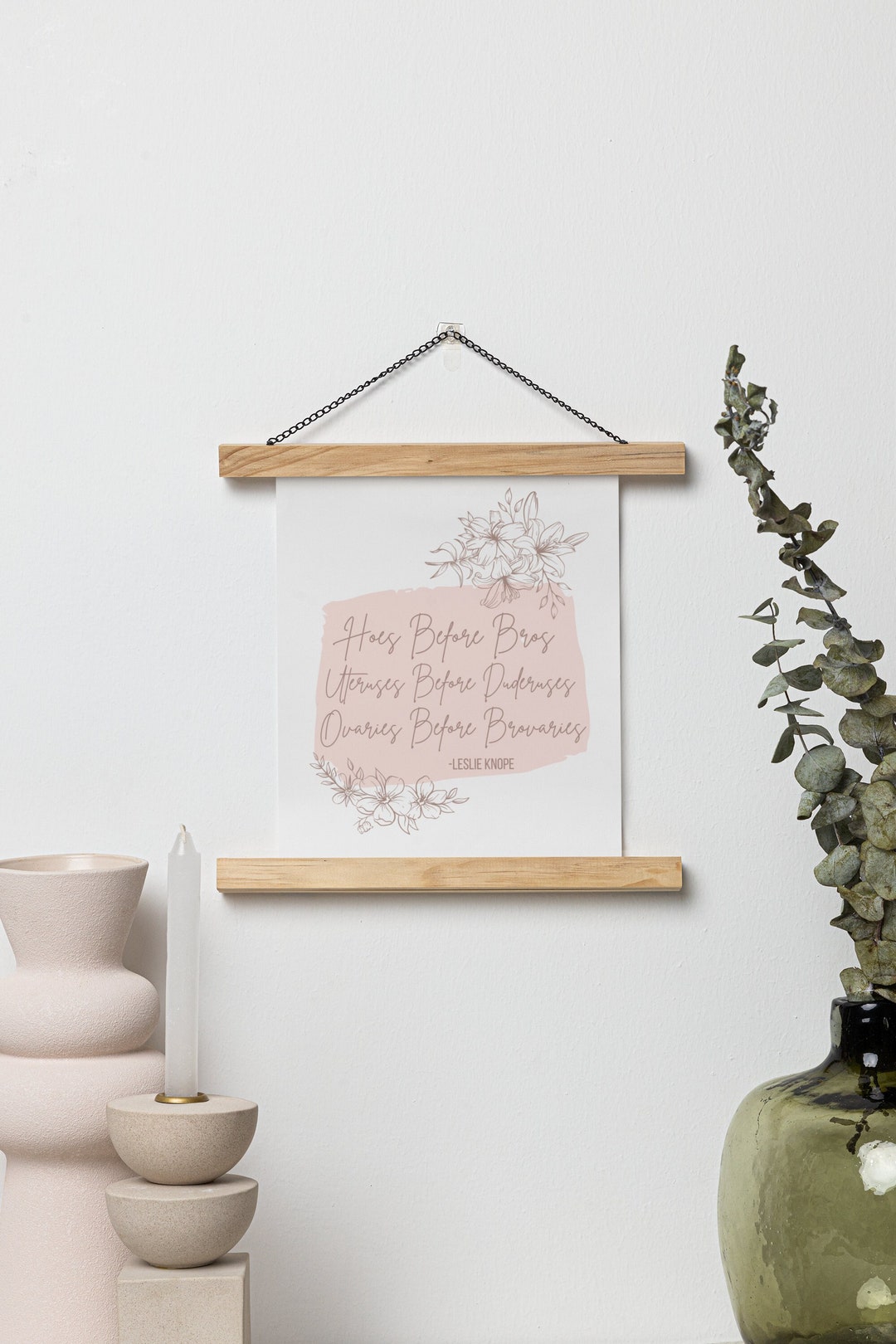 Leslie Knope Quote Poster: Galentine's Day Feminist Art - Etsy