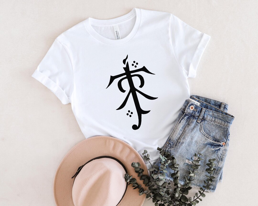Lord of the Rings T-shirt, Lotr Logo, Book Lovers T-shirt, Gift Idea ...