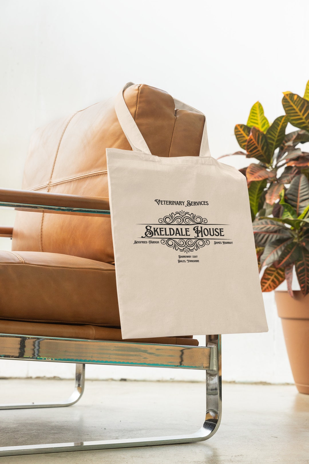 Skeldale House Canvas Tote Bag - All Creatures Great and Small | PBS ...