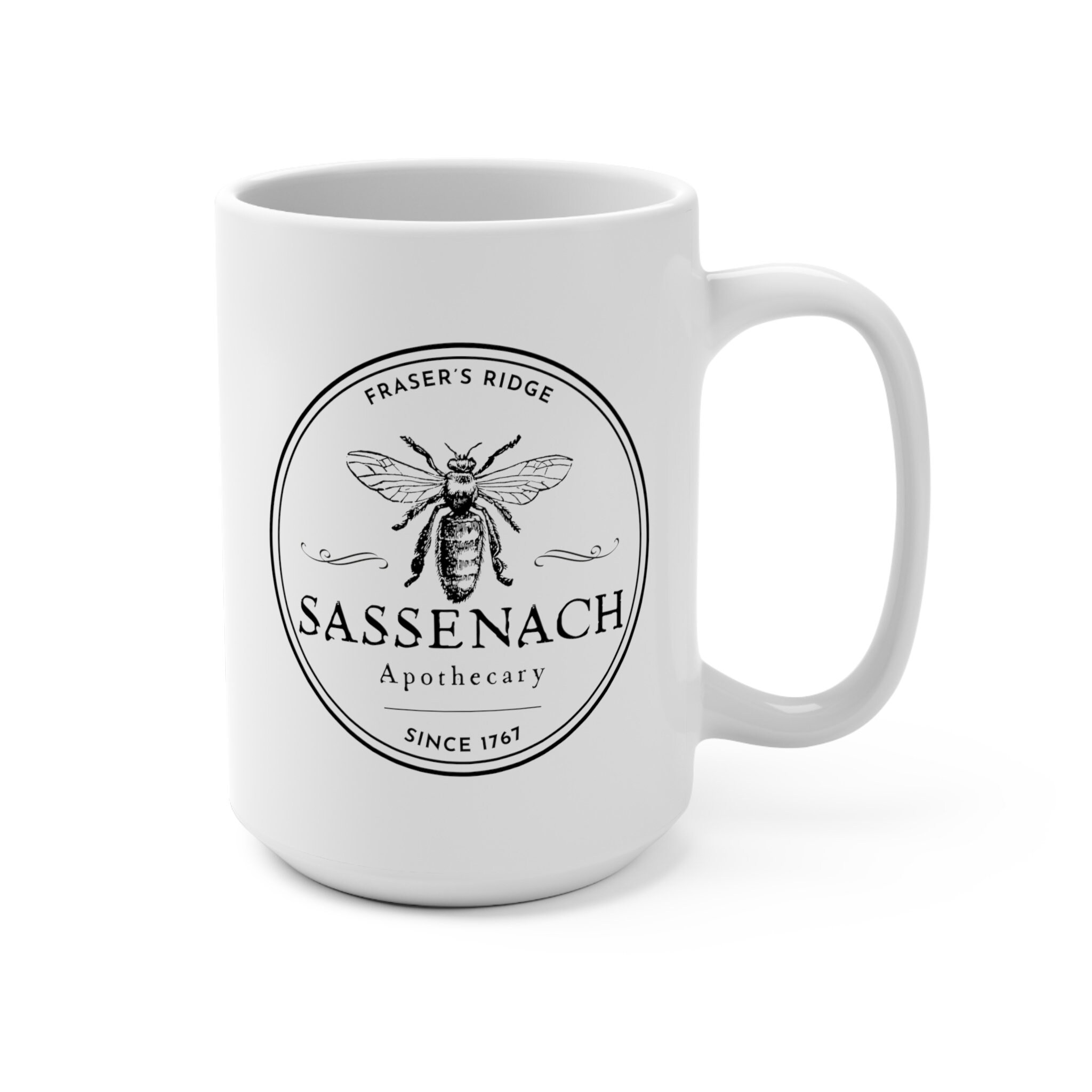 Outlander Coffee Mug Sassenach Apothecary 15oz Coffee Mug Outlander Fan ...