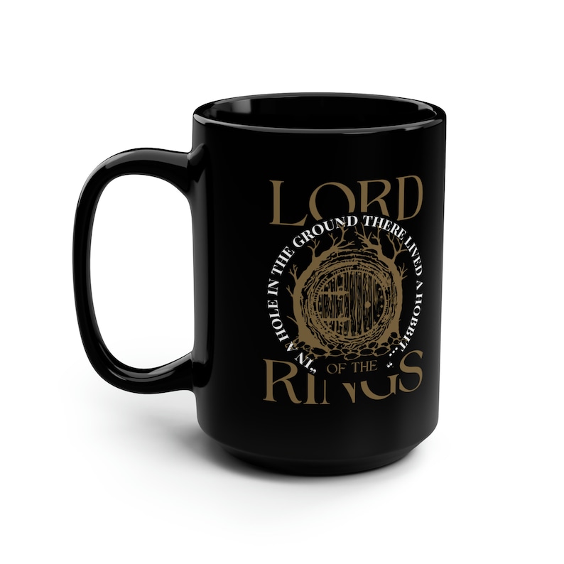 Lord of the Rings Coffee Mug, Hobbit Coffee Mug, LOTR Coffee Mug, Book ...