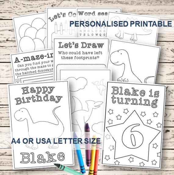 Dinosaur Birthday Coloring Pages - Mom. Wife. Busy Life.