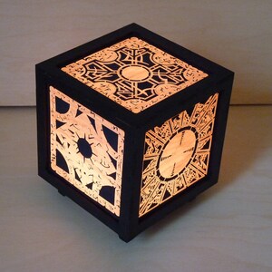 Puzzle Box Lamp - Etsy