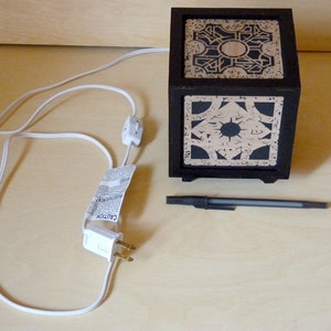 Puzzle Box Lamp - Etsy