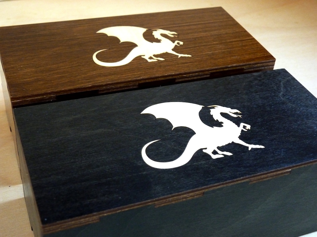 Magic Dragon 100 Card Deck and Dice Box - Etsy