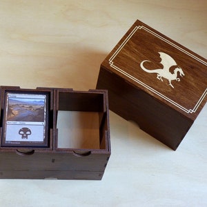 Magic Dragon 200 Card Deck and Dice Box - Etsy