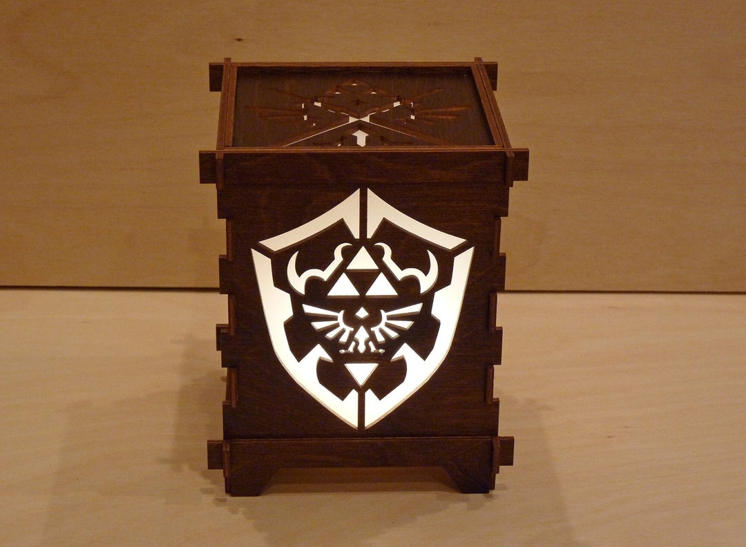 Hylian Shield Shoji Lamp - Etsy