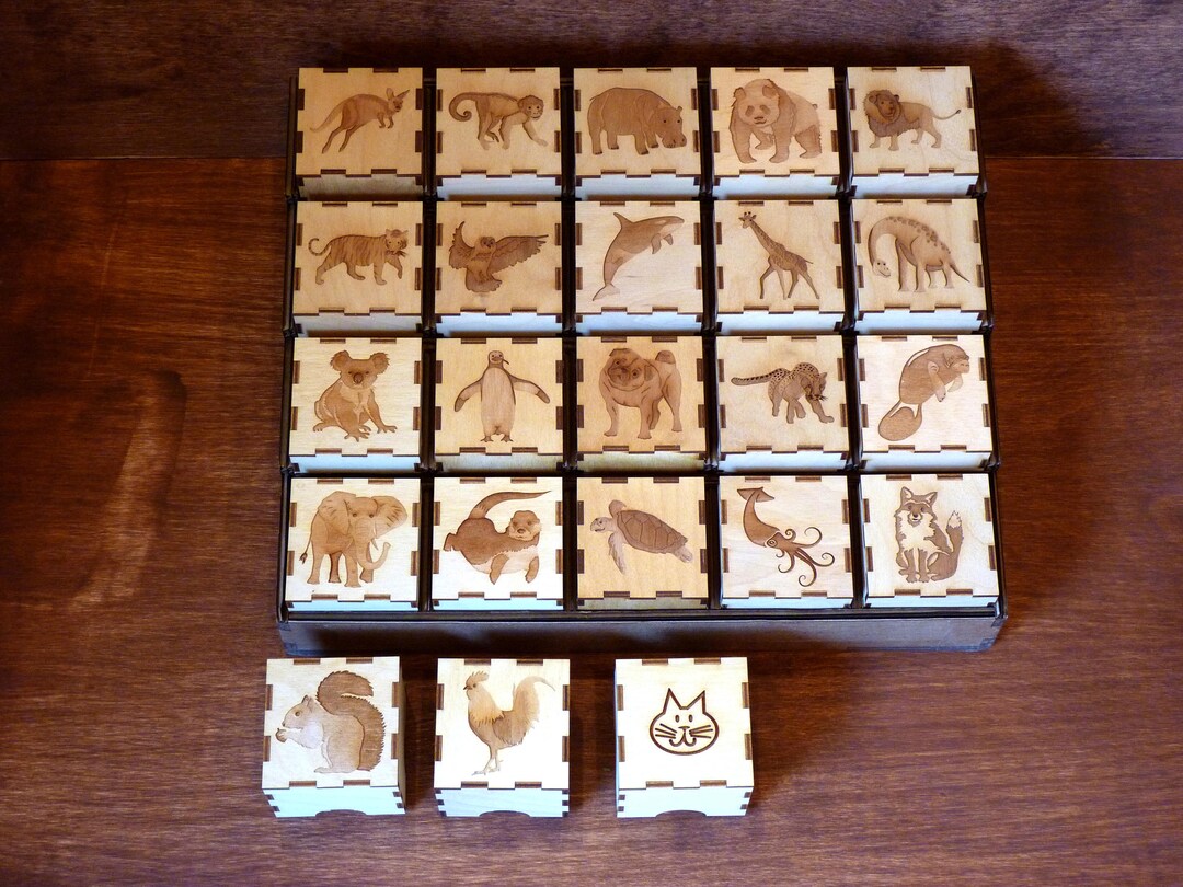 2 for 1 Animal Gift Boxes! - Etsy