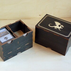 Magic Dragon 200 Card Deck and Dice Box - Etsy