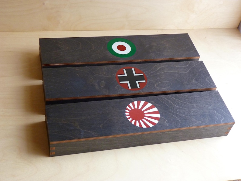 Set of 9 WWII Game Boxes for Tokens, Vehicles and Troops - Etsy