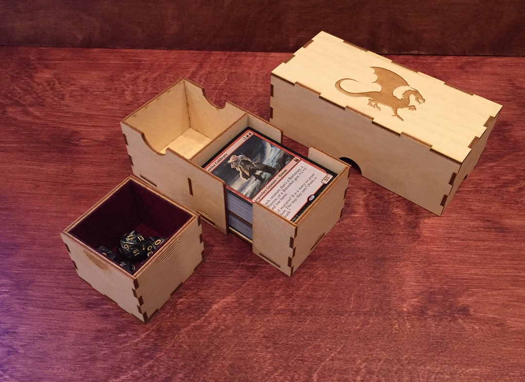 Custom 100 Card Deck and Dice Box - Etsy