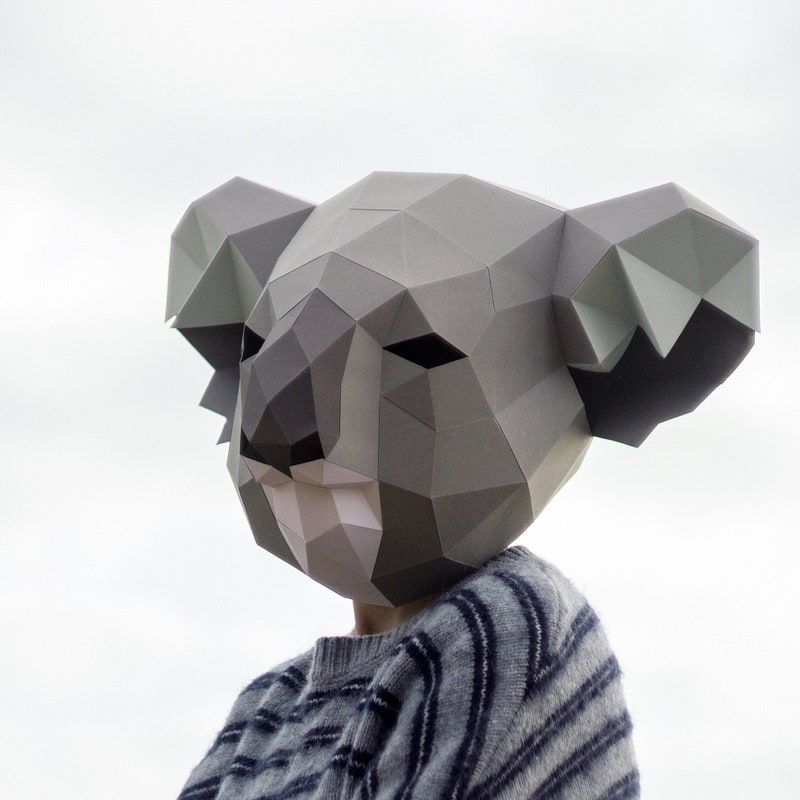 Koala Mask - Etsy