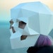 Skull Mask DIY, Papercraft Skeleton Head Printable Template for ...