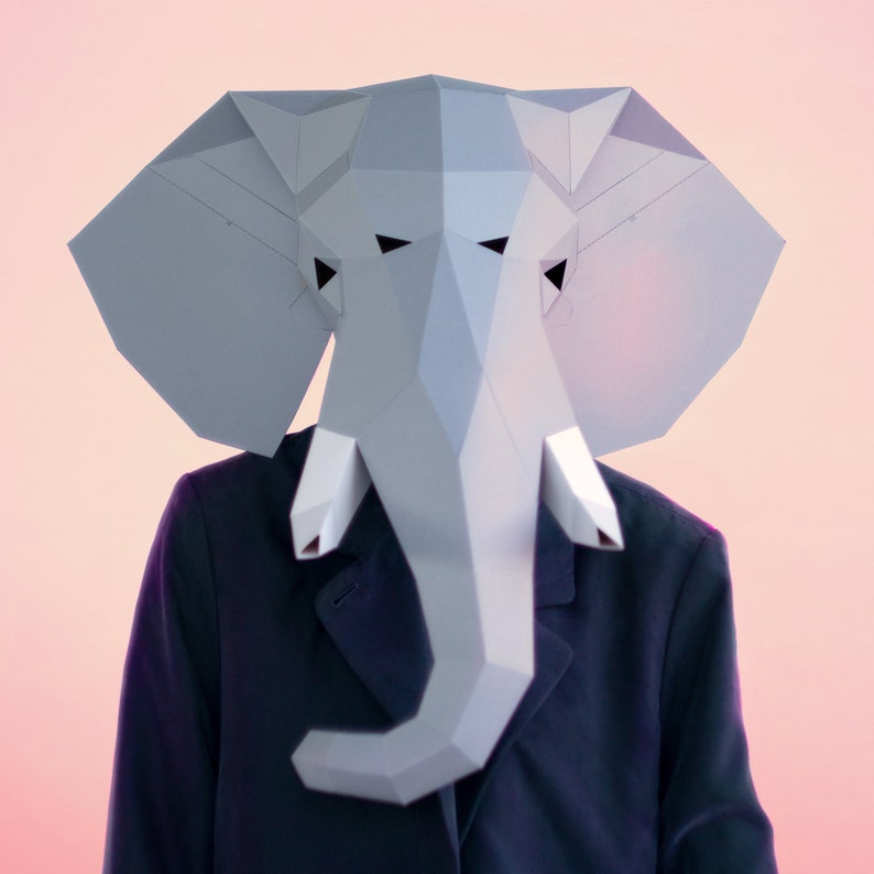 African Animal Masks Set - DIY Papercraft Printable Templates , Lion ...