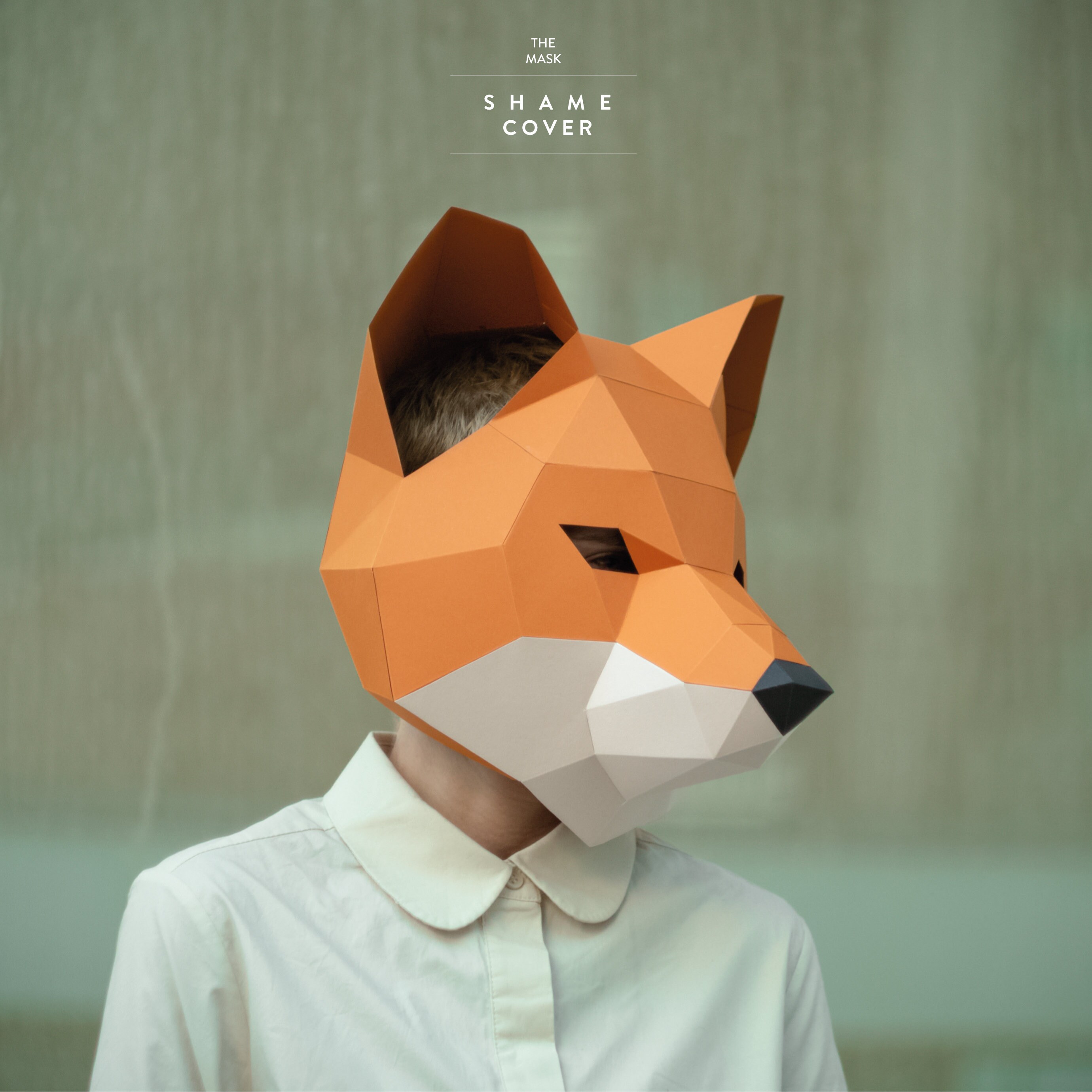 Make Fox Maskdiy Animal Head3d Polygon Masksinstant Pdf - Etsy