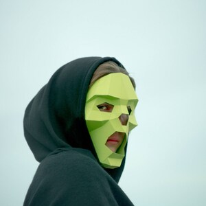 Make Zombie Mask,instant Pdf Download,paper Mask,diy Gift,horror,3d ...