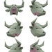 Bull Mask Papercraft Template for Halloween and Themed Parties, Instant ...