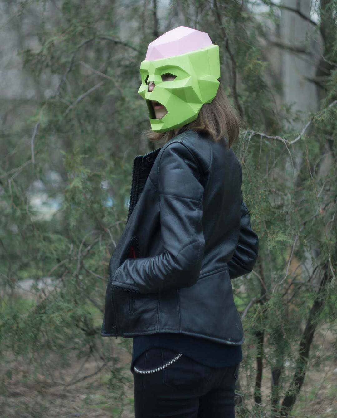 Make Zombie Mask,diy Head,instant Pdf Download, Paper Mask,horror, 3D ...