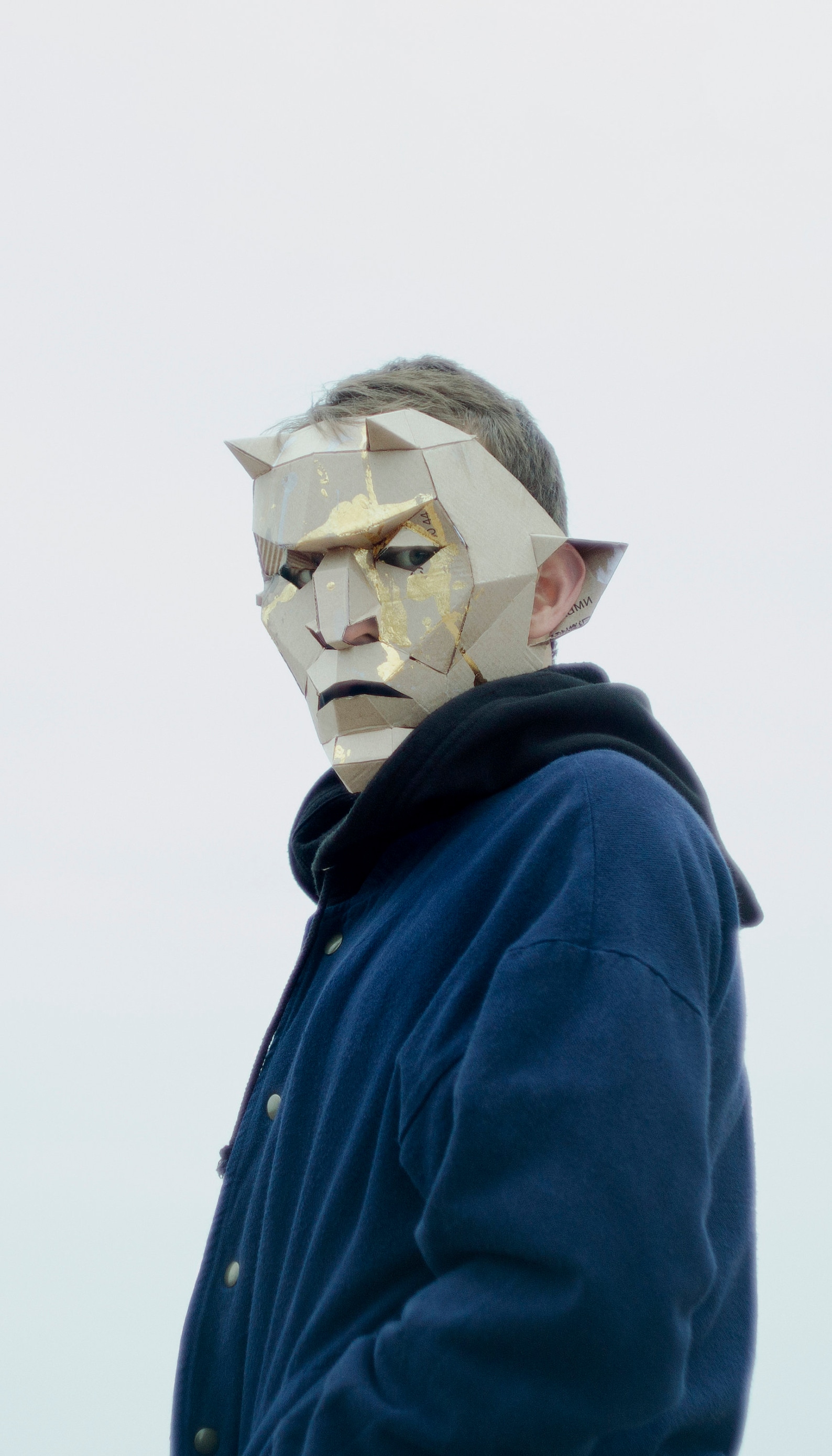 Devil Paper Halloween Mask Templatepdf Maskdemon Paper - Etsy